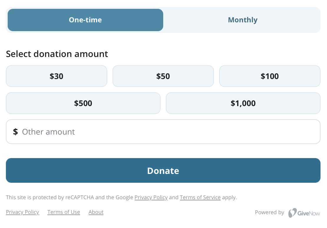 What do embedded donation forms look like? – GiveNow