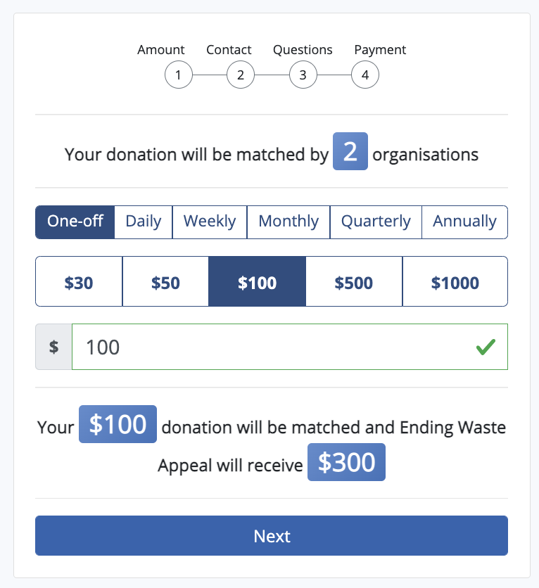 How does GiveNow's Matched Giving 1.0 work? – GiveNow