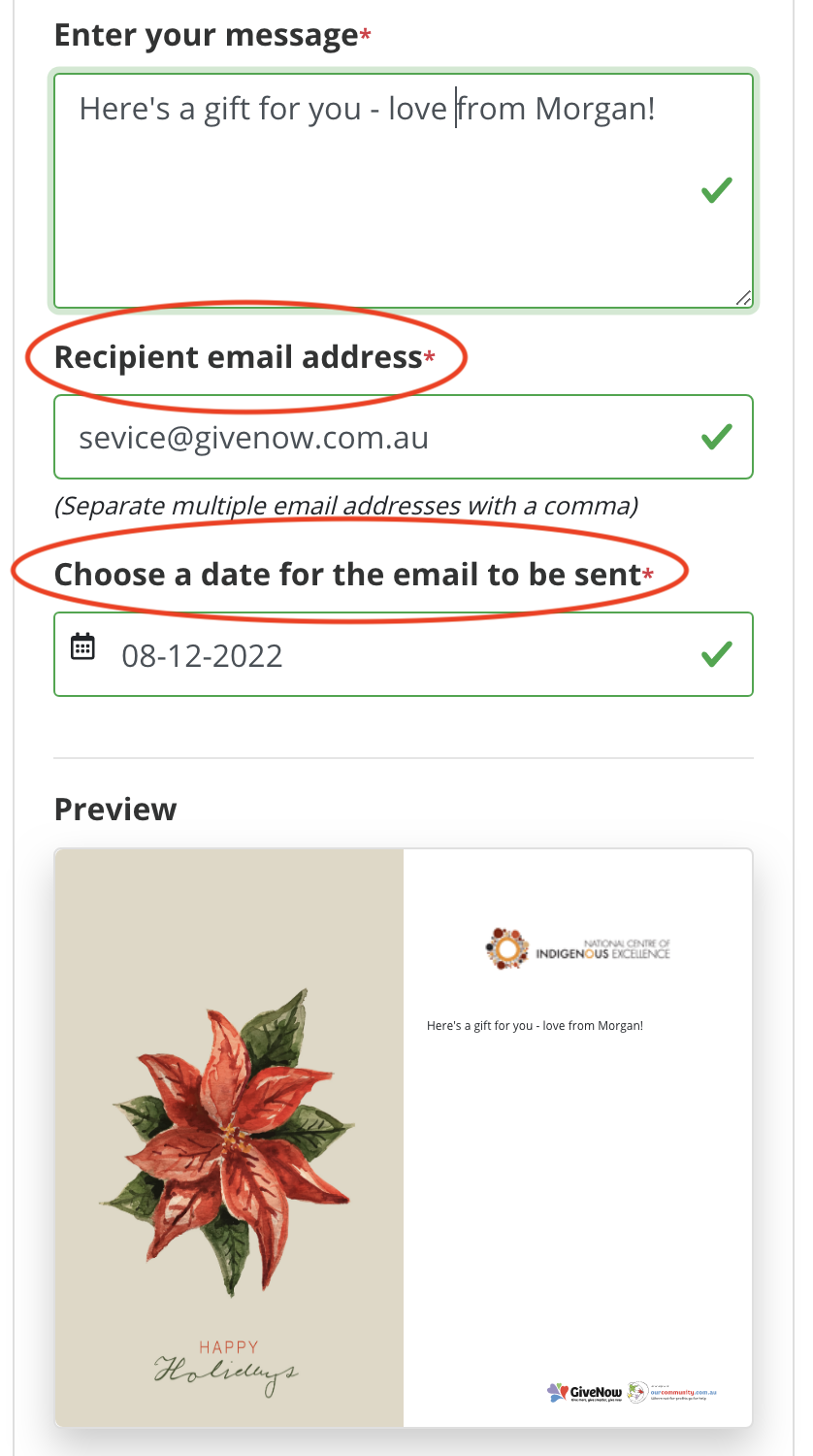 How do donation gift cards work? – GiveNow